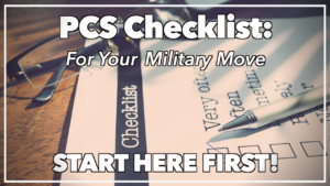 PCS Checklist: The Ultimate PCS Binder for your Military Move